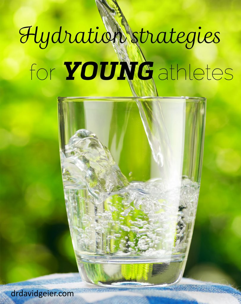 Hydration for young athletes | Dr Geier