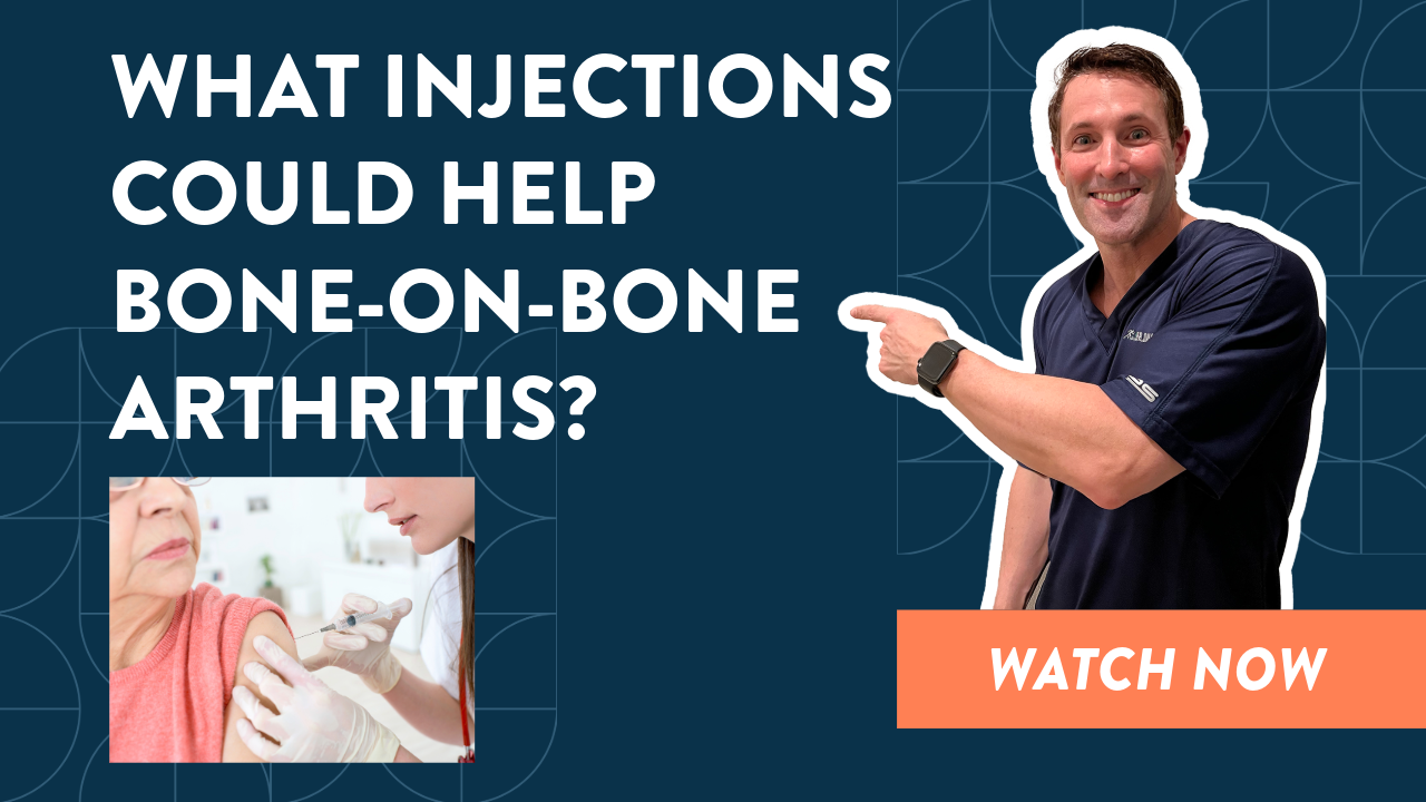 What injections could help bone-on-bone arthritis? | Dr Geier