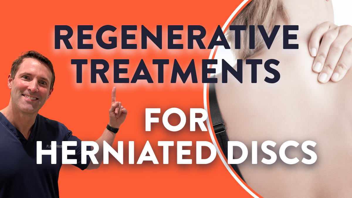 Regenerative treatments for herniated discs | Dr Geier
