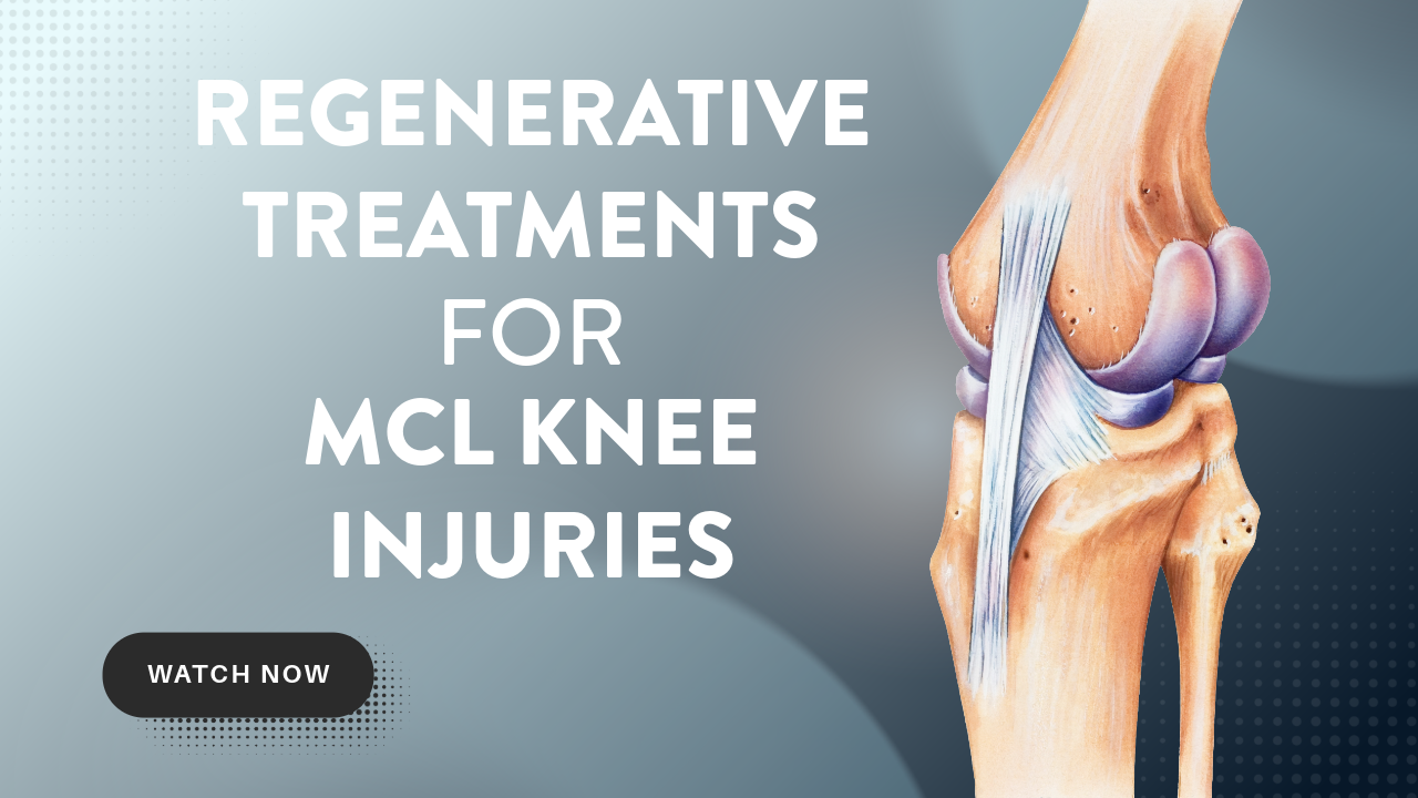 Regenerative treatments for MCL knee injuries | Dr Geier