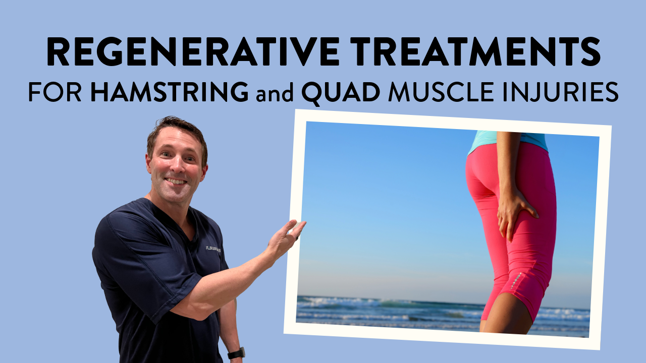 Regenerative treatments for hamstring and quad muscle injuries | Dr Geier